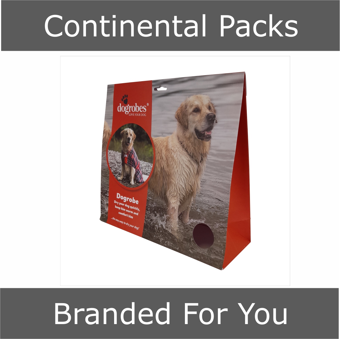 Eco Continental Pocket Bags POS Display | Branded Packaging
