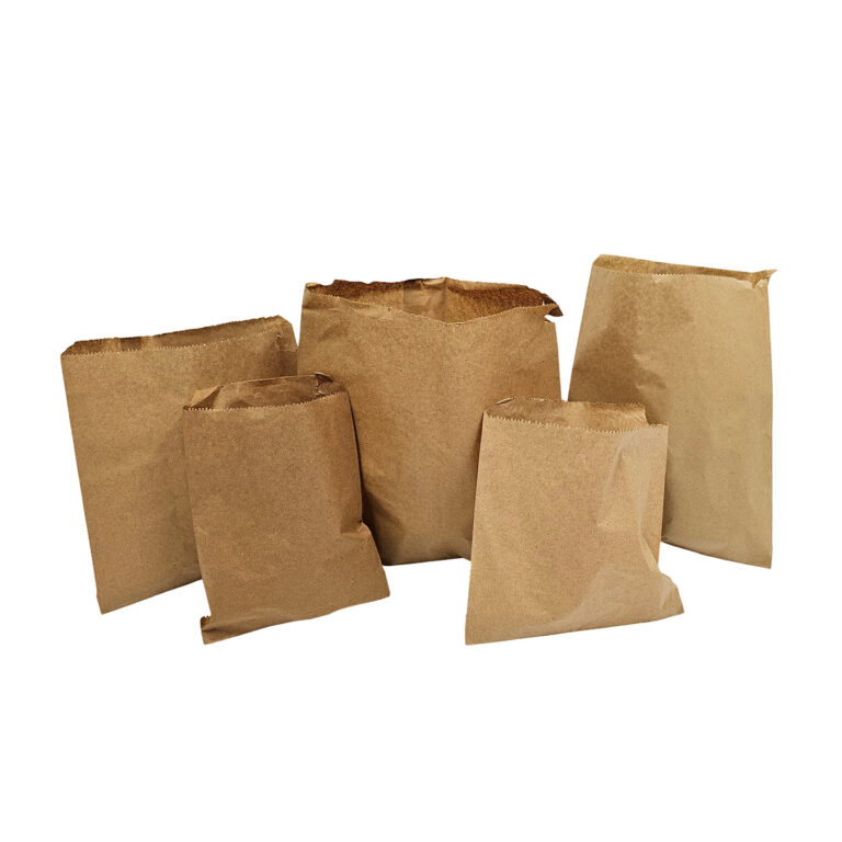 315x300mm Brown Kraft Paper Bags - Strung - ESC Packaging